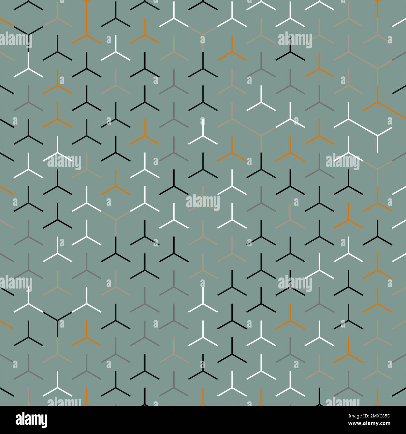 Hexagonal Maze generative pattern illustration Stock Vector Image & Art ...