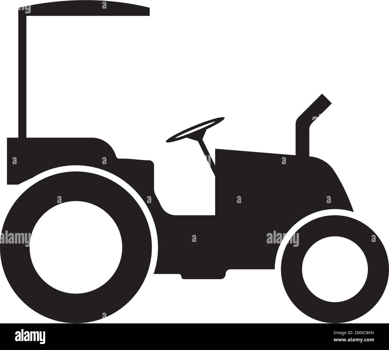 Tractor icon vector illustration logo design Stock Vector Image & Art ...