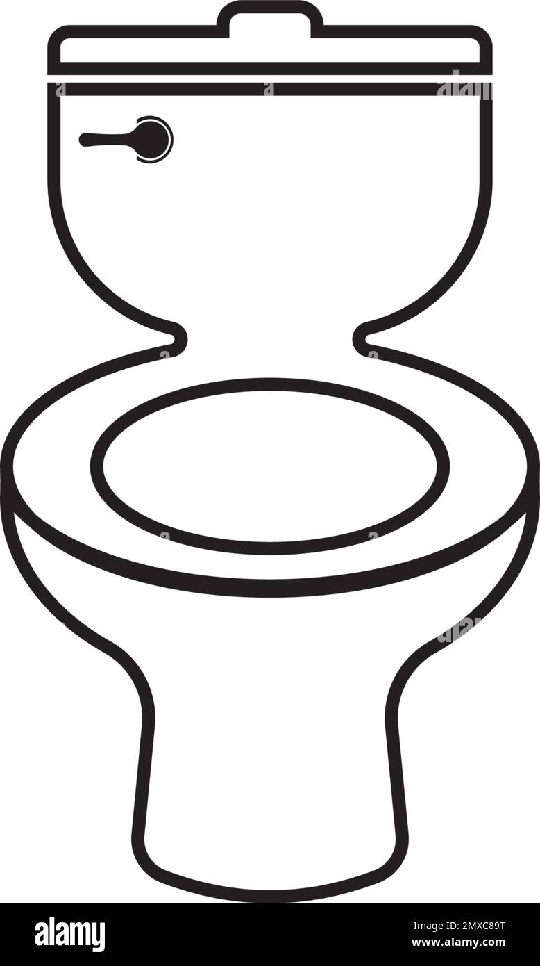 Toilet icon vector illustration logo design Stock Vector Image & Art ...