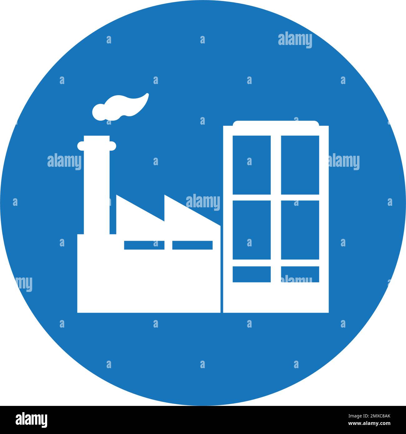 Factory logo vector design illustration template Stock Vector Image ...