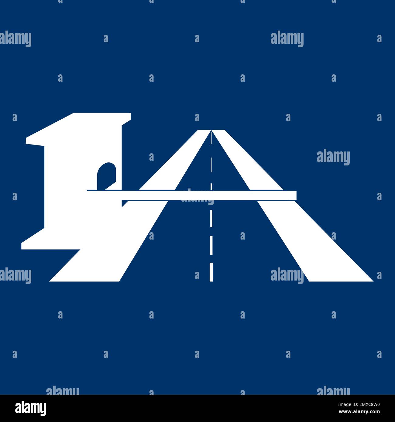 Toll Gate Icon. Access Point Symbol - Vector Stock Vector Image & Art ...