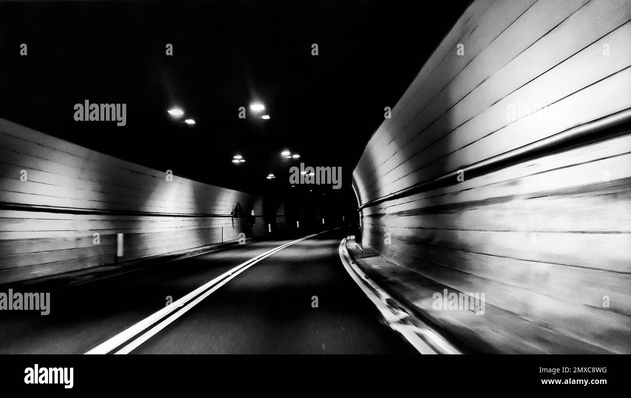 Transportation highway Black and White Stock Photos & Images - Alamy