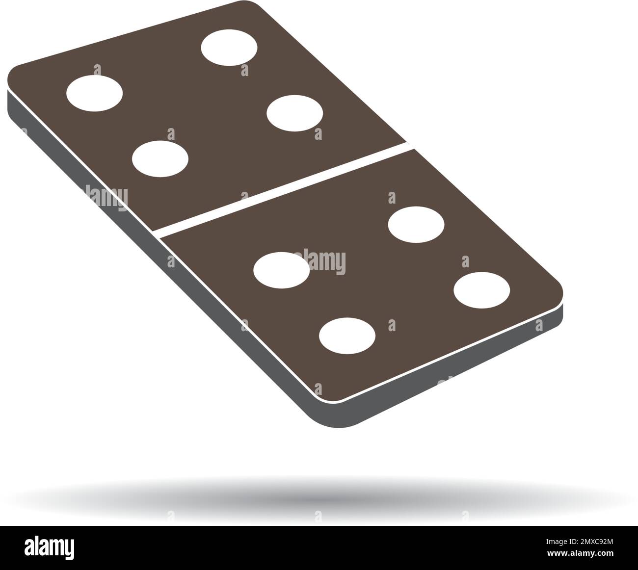 Dominoes logo vector design illustration background template . eps10 ...