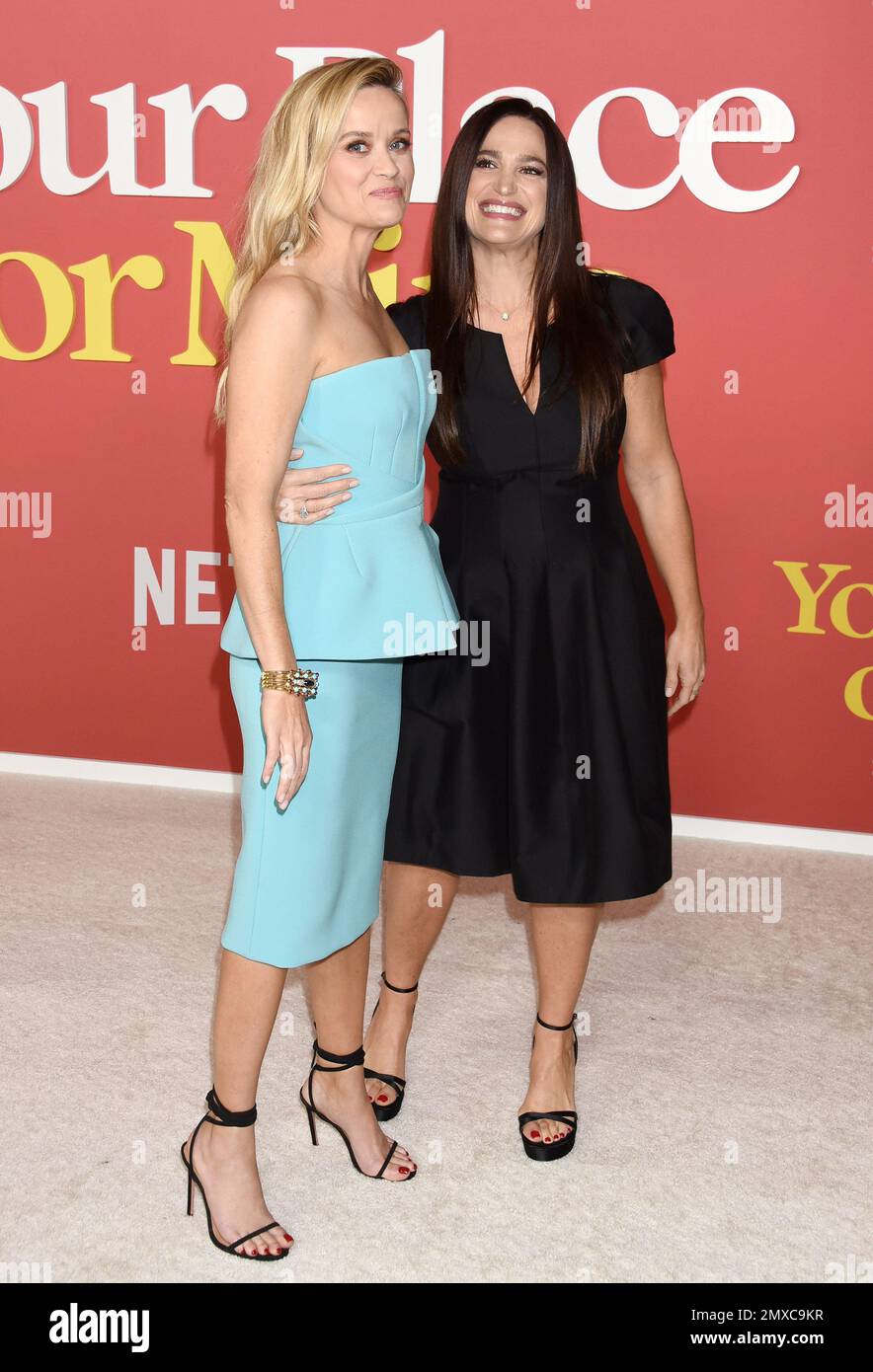 Reese Witherspoon and Laura Neustadter arriving to Netflix's "Your ...