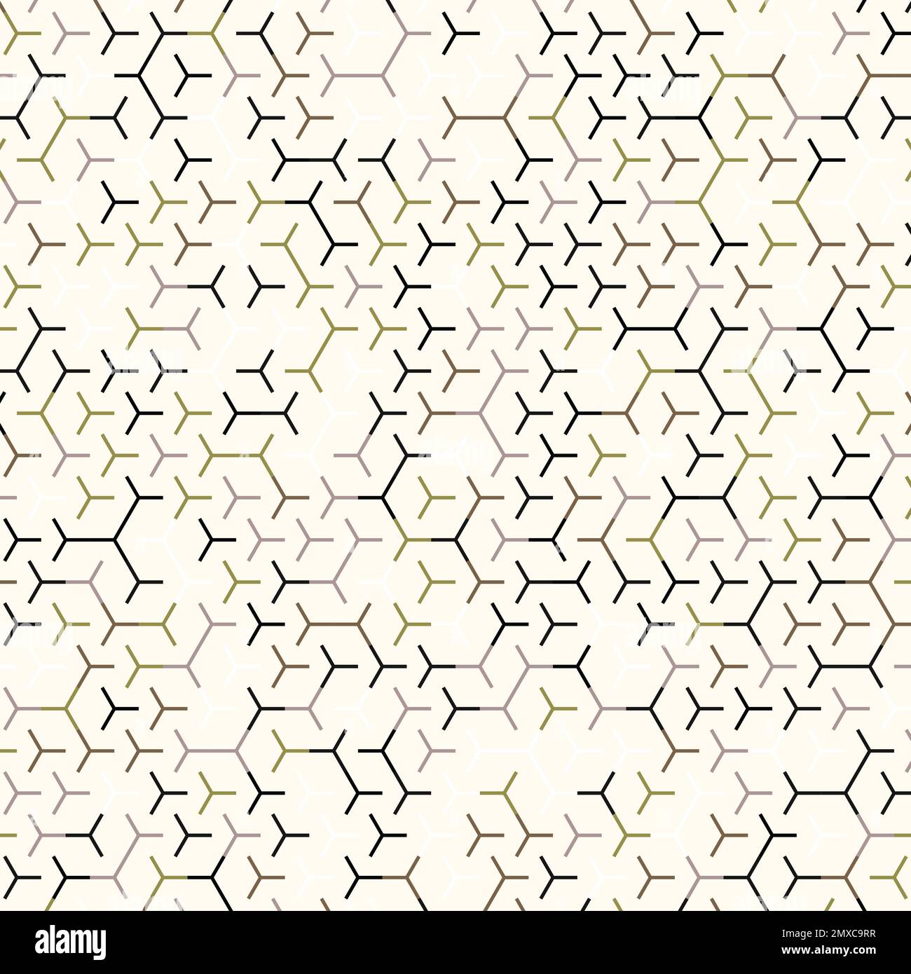 Hexagonal Maze generative pattern illustration Stock Vector Image & Art ...
