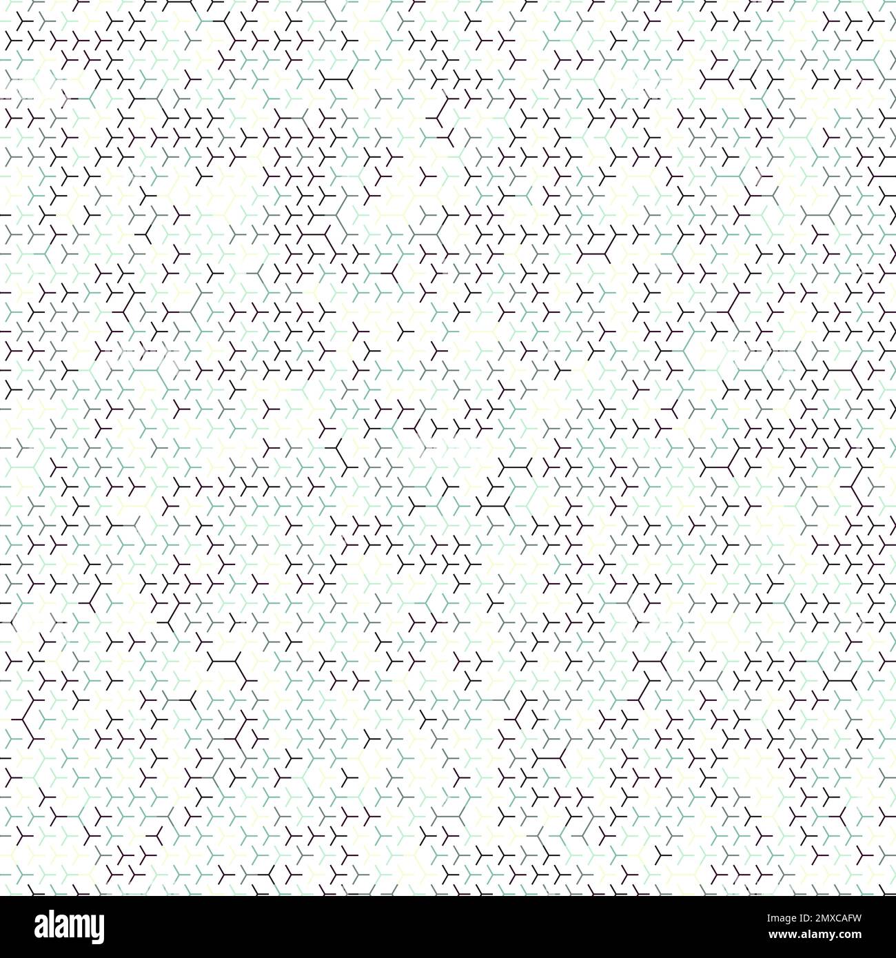 Hexagonal Maze generative pattern illustration Stock Vector Image & Art ...