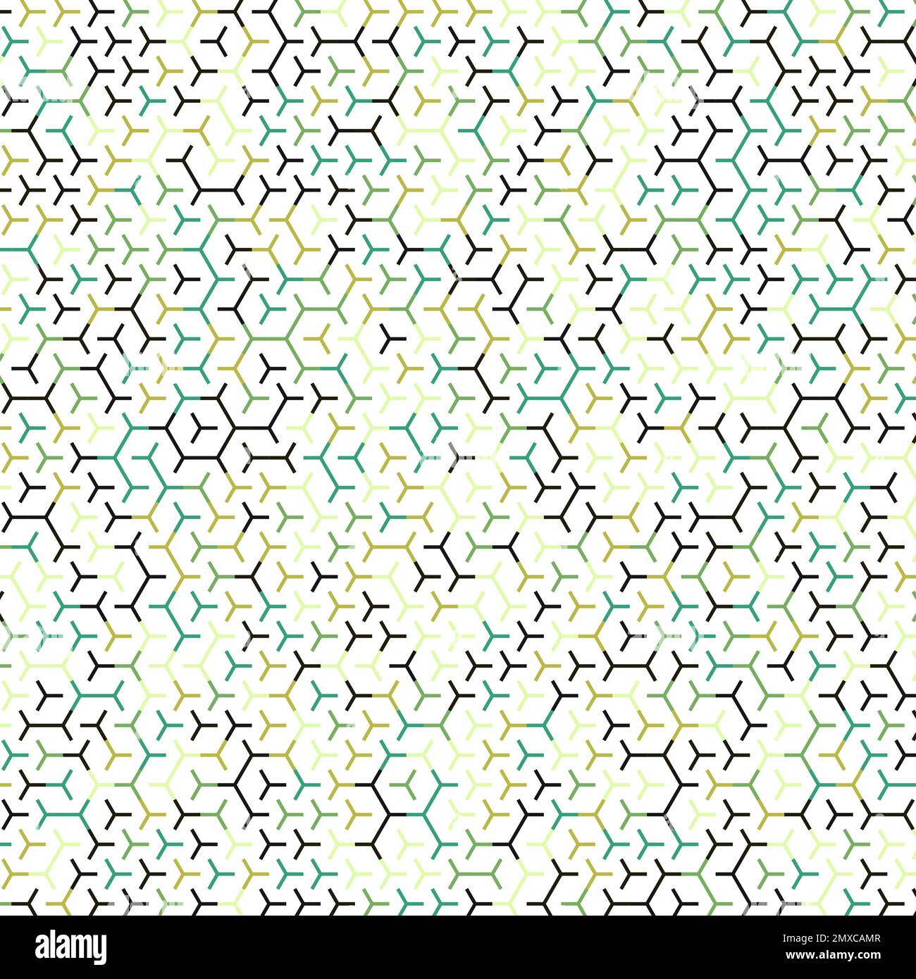 Hexagonal Maze generative pattern illustration Stock Vector Image & Art ...