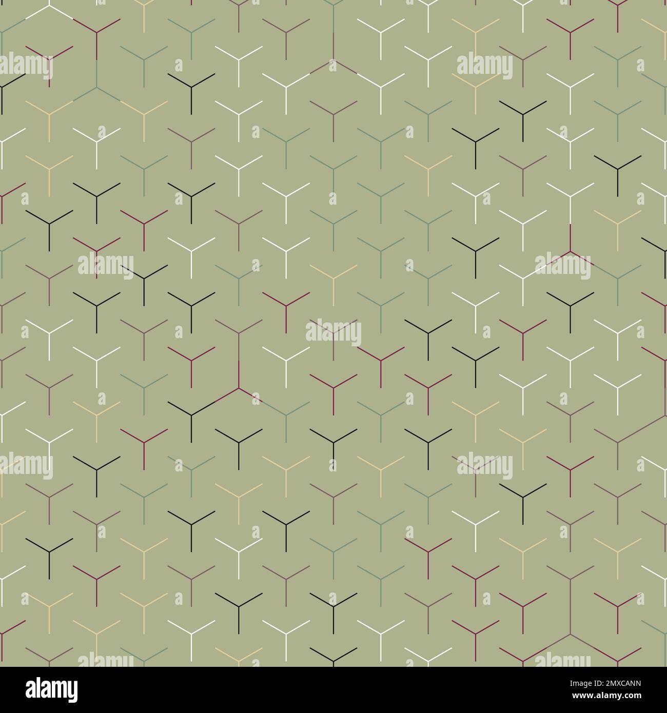 Hexagonal Maze generative pattern illustration Stock Vector Image & Art ...