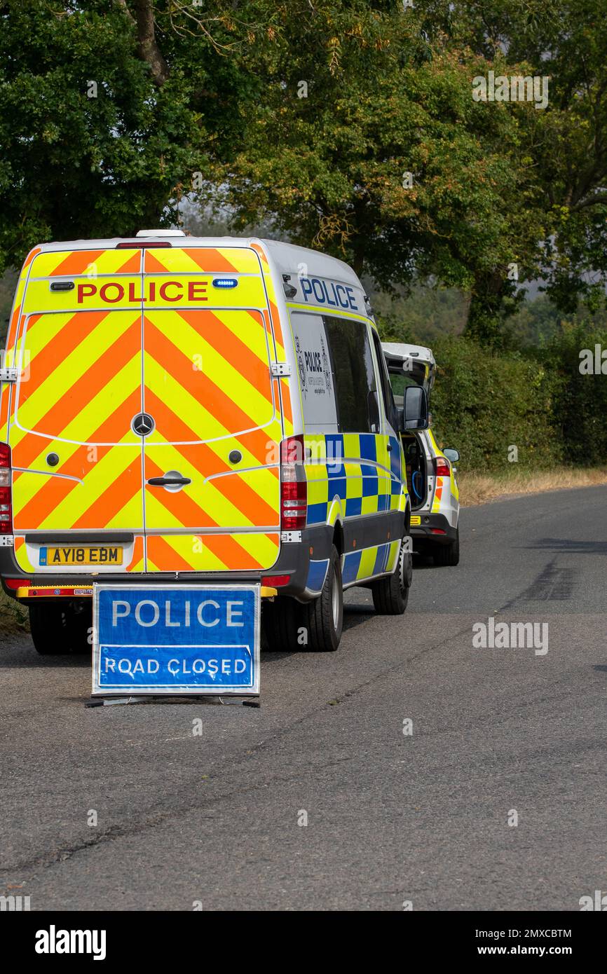 Police attending a large fire on small industrial in rural Suffolk have ...