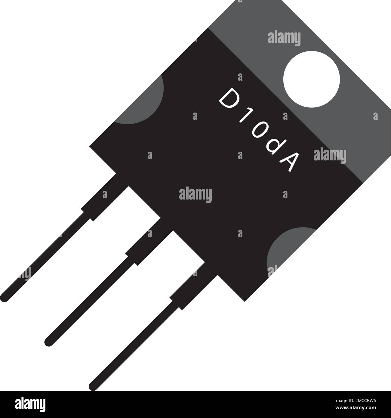 Light emitting transistor Stock Vector Images - Alamy