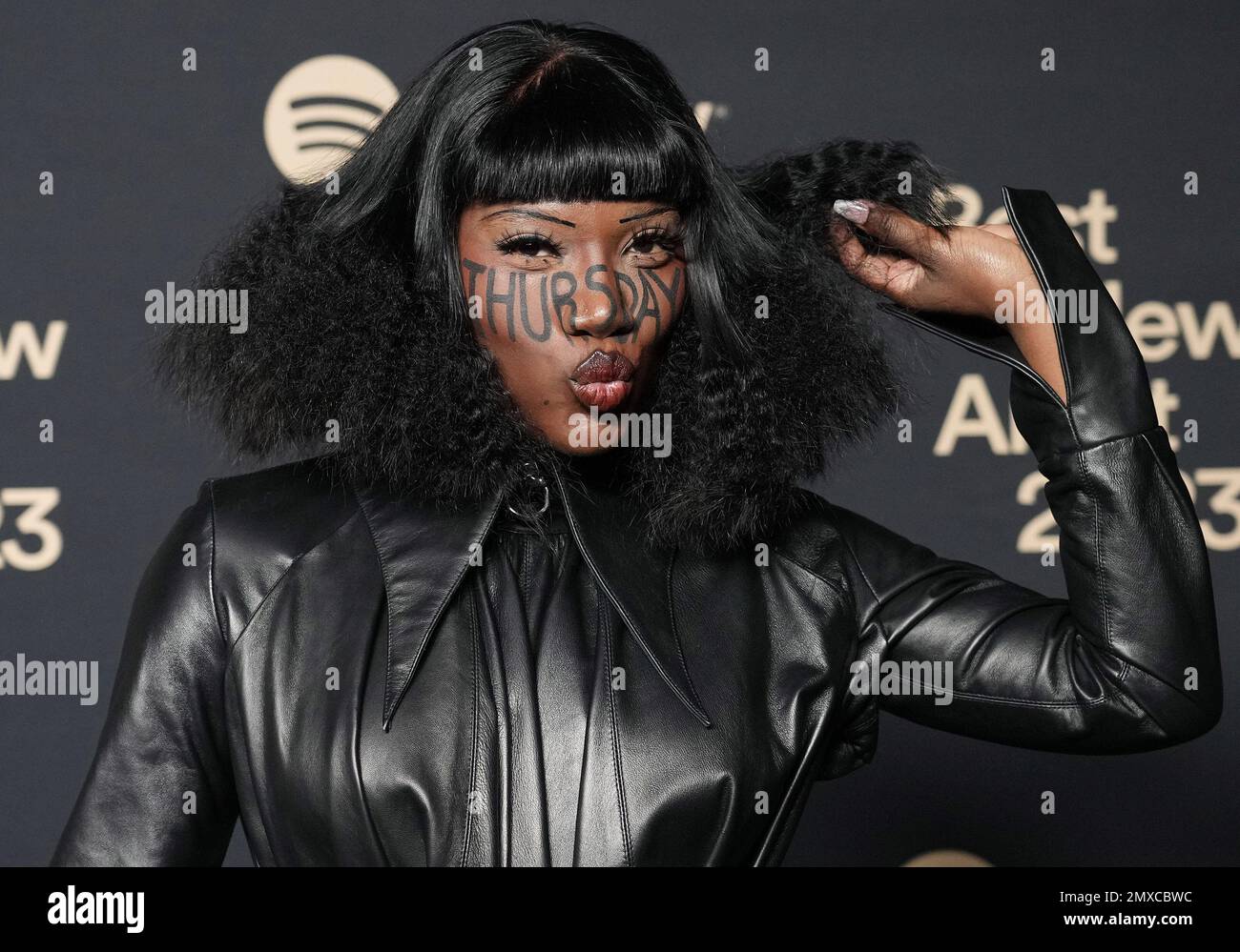 Los Angeles, USA. 02nd Feb, 2023. Doechii arrives at the Spotify's 2023 ...
