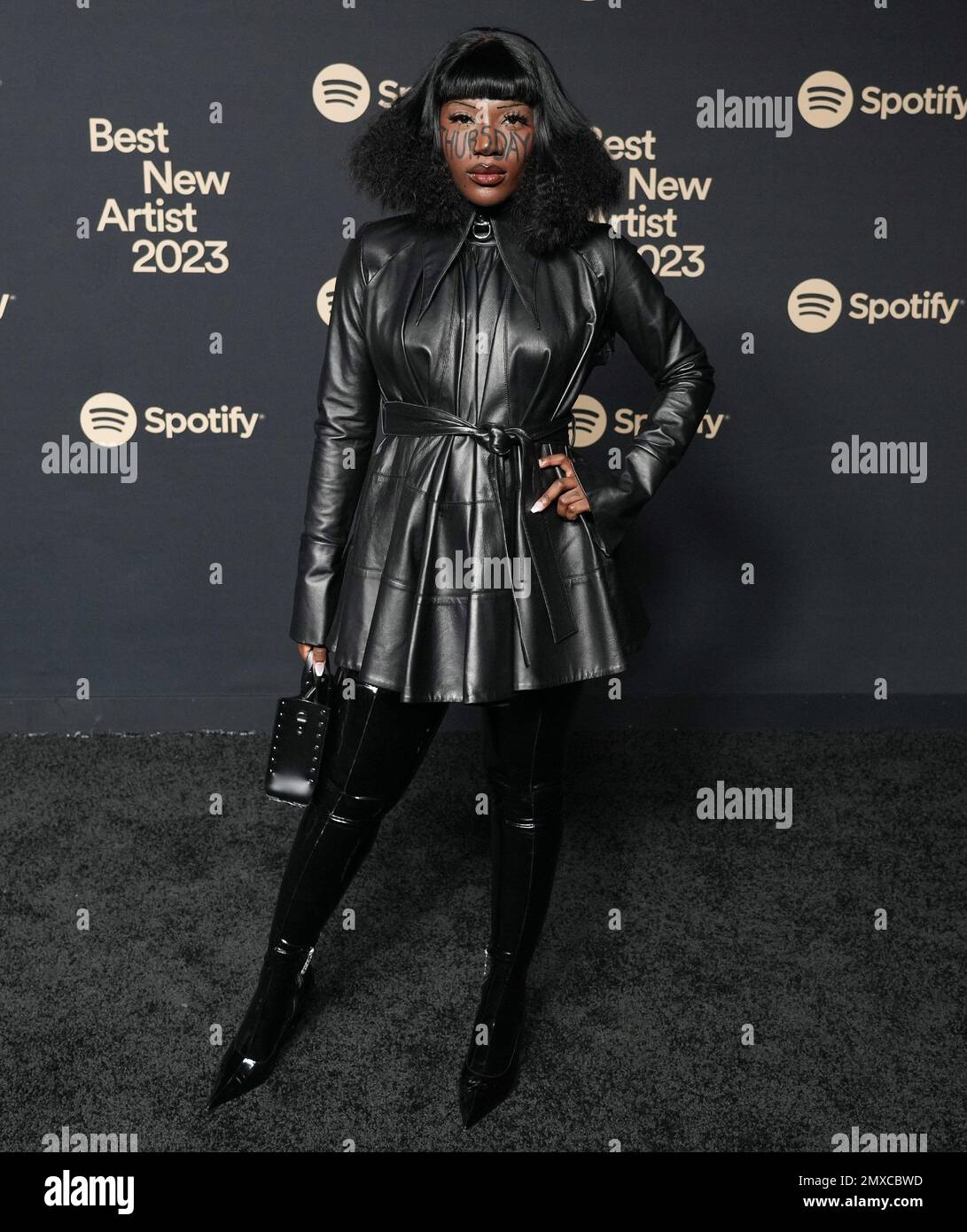 Los Angeles, USA. 02nd Feb, 2023. Doechii arrives at the Spotify's 2023 ...
