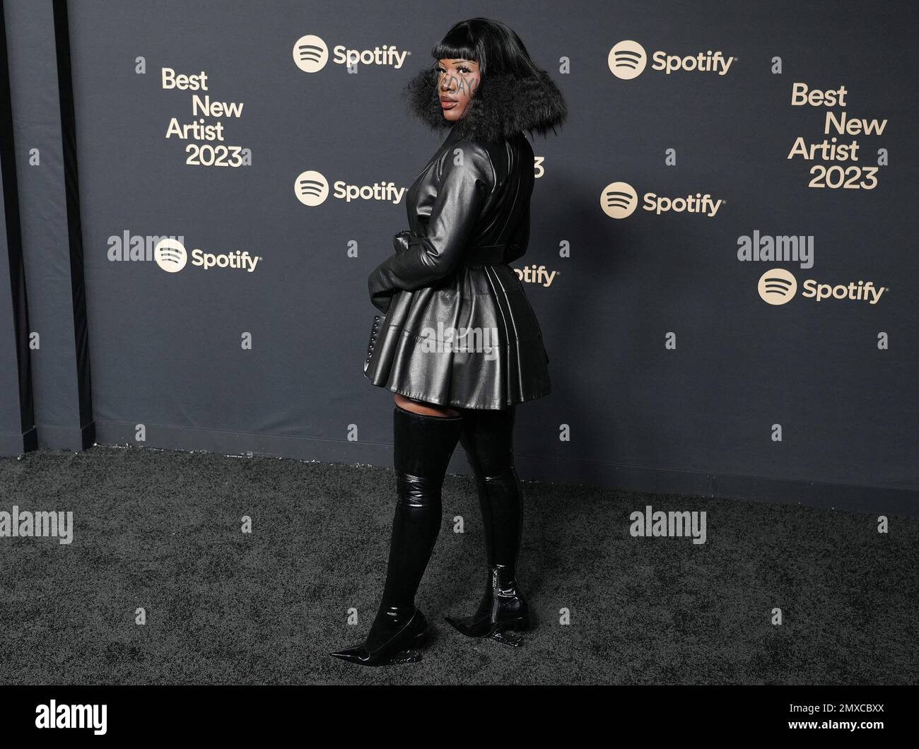 Los Angeles, USA. 02nd Feb, 2023. Doechii arrives at the Spotify's 2023 ...