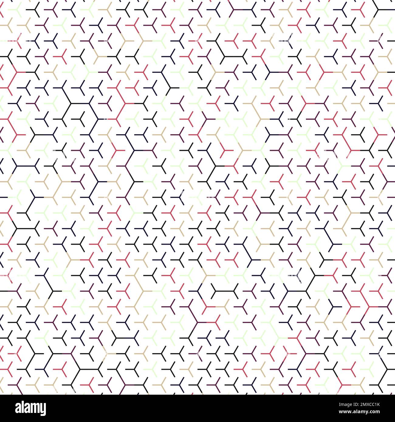 Hexagonal Maze generative pattern illustration Stock Vector Image & Art ...