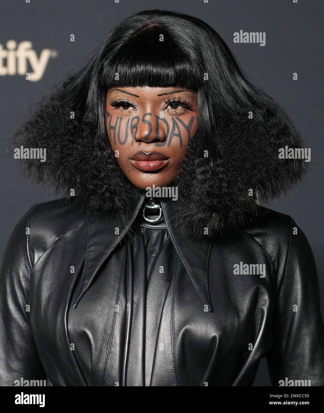 West Hollywood, CA, February 2, 2023. Doechii arrives at the Spotify's ...