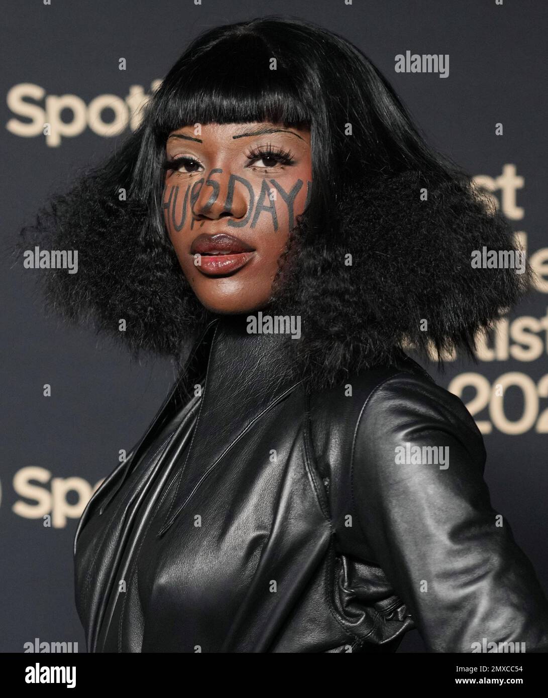 West Hollywood, CA, February 2, 2023. Doechii arrives at the Spotify's ...