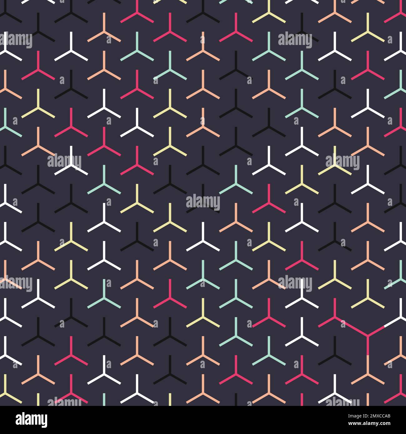 Hexagonal Maze generative pattern illustration Stock Vector Image & Art ...