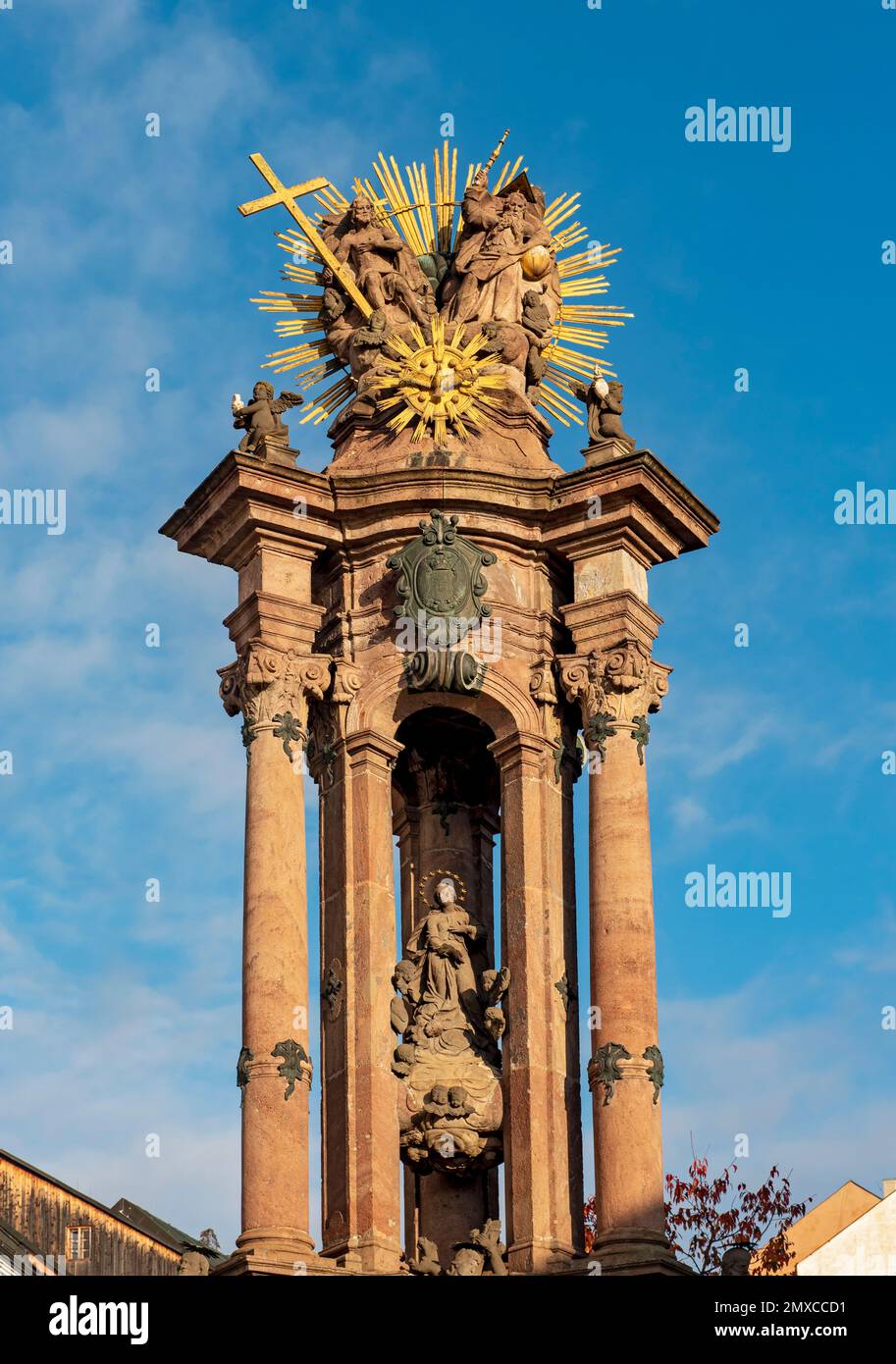 Column of the holy trinity hi-res stock photography and images - Alamy