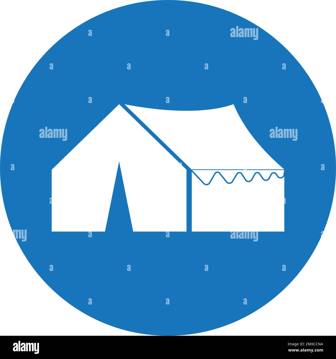 Tent icon vector illustration logo design Stock Vector Image & Art - Alamy