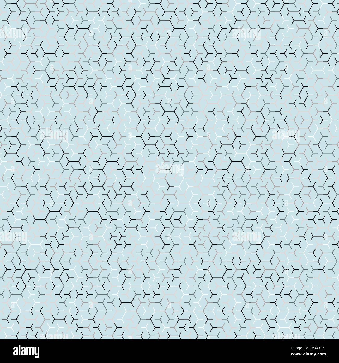 Hexagonal Maze generative pattern illustration Stock Vector Image & Art ...