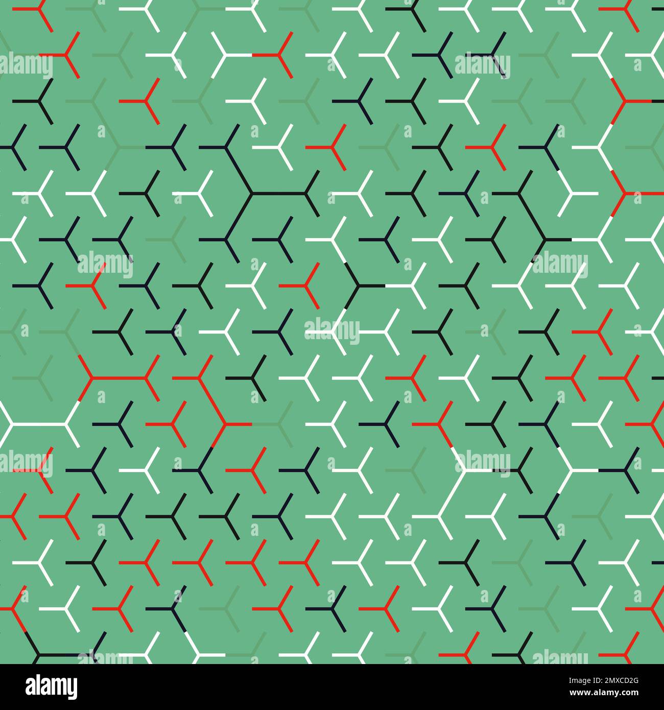 Hexagonal Maze generative pattern illustration Stock Vector Image & Art ...