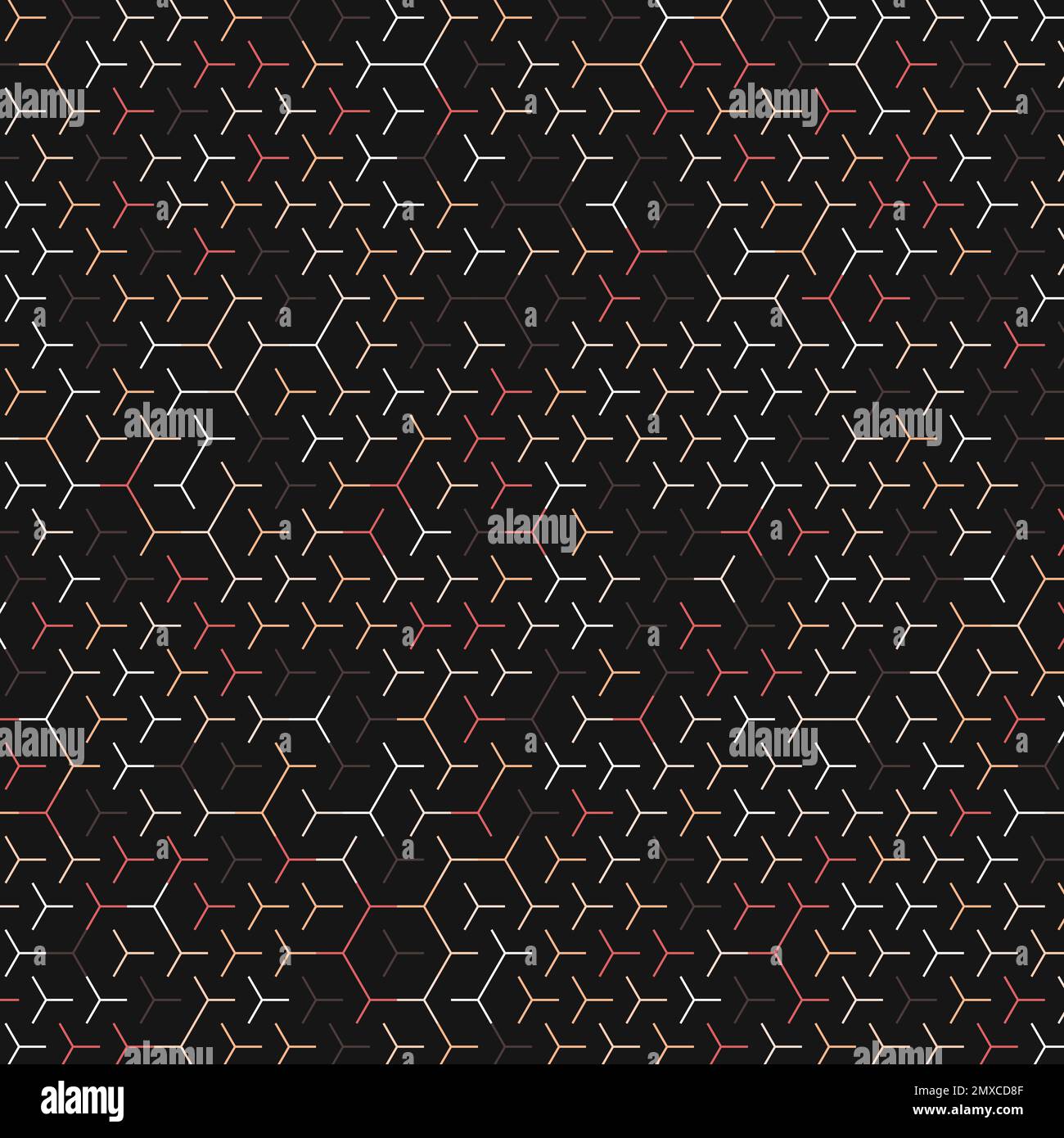 Hexagonal Maze generative pattern illustration Stock Vector Image & Art ...