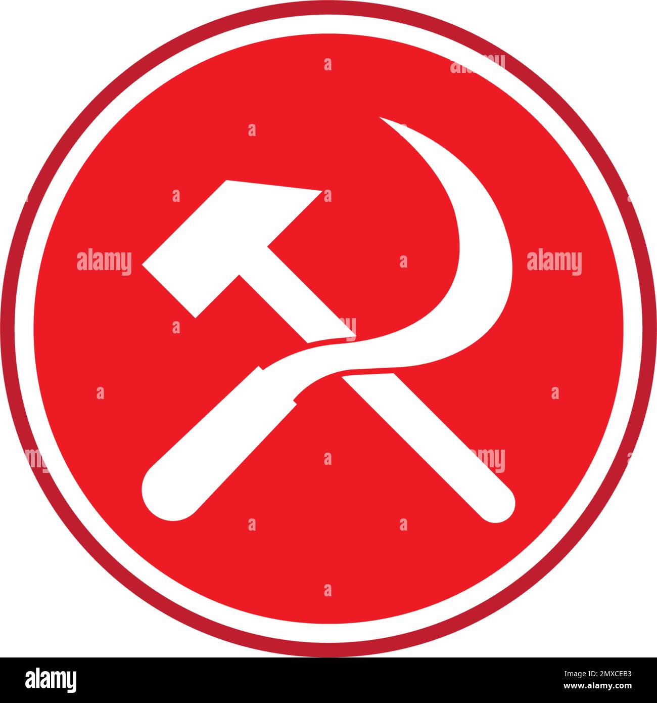 Sickle icon vector illustration logo design Stock Vector Image & Art ...