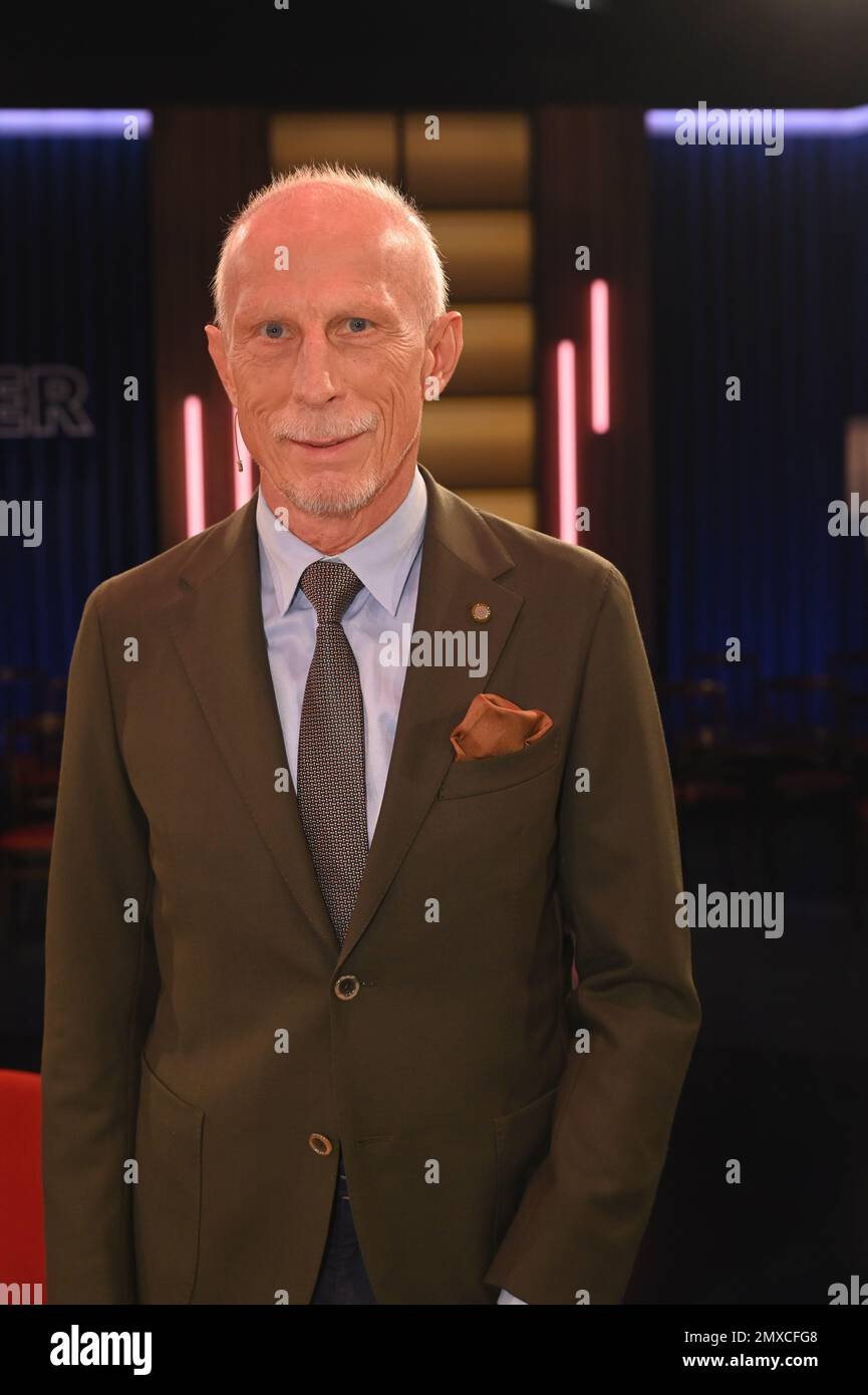 Cologne, Germany. 02nd Feb, 2023. Soccer coach Christoph Daum as a ...