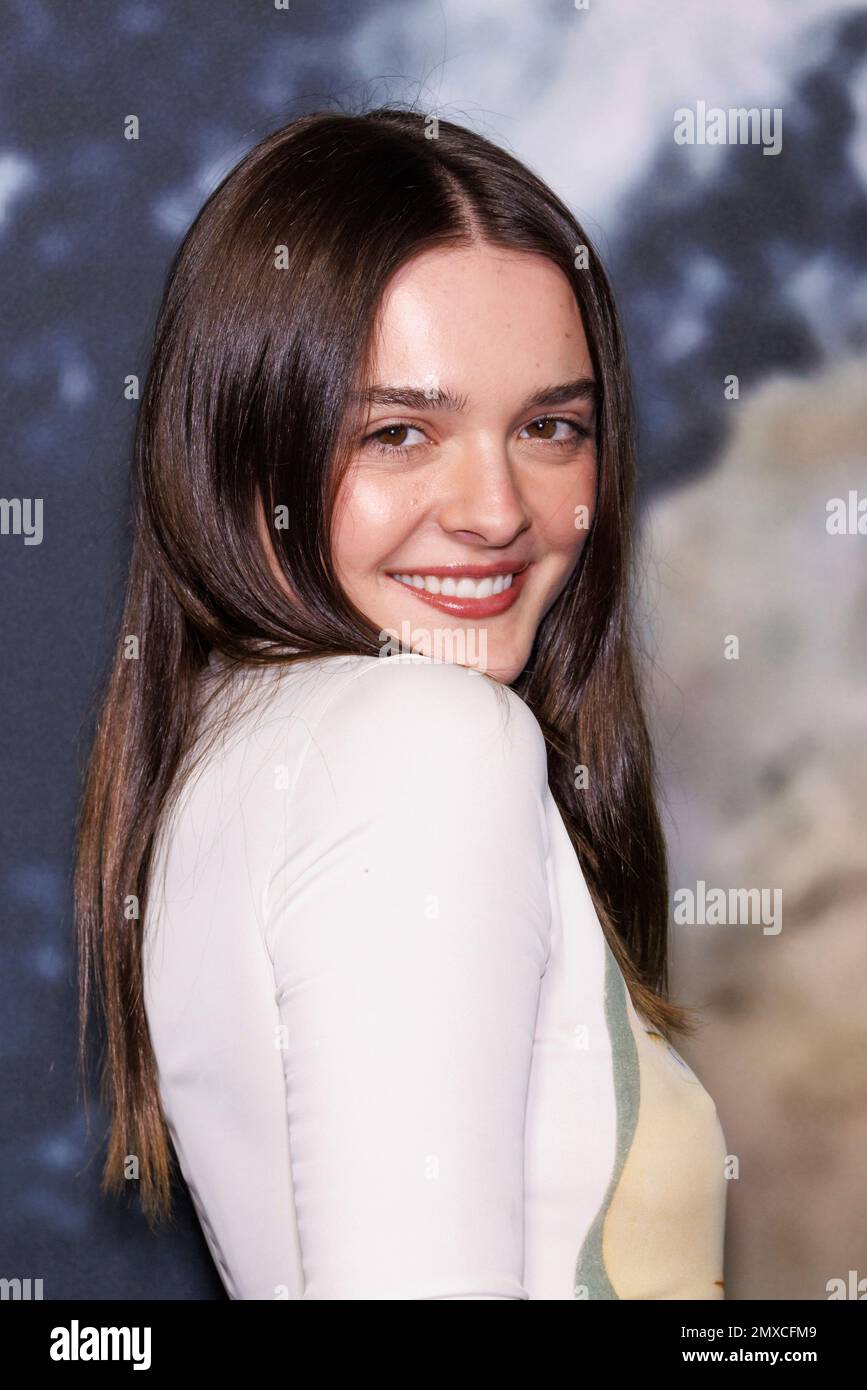 Maddy Crum arrives at the Stella McCartney X Adidas Event on Thursday ...
