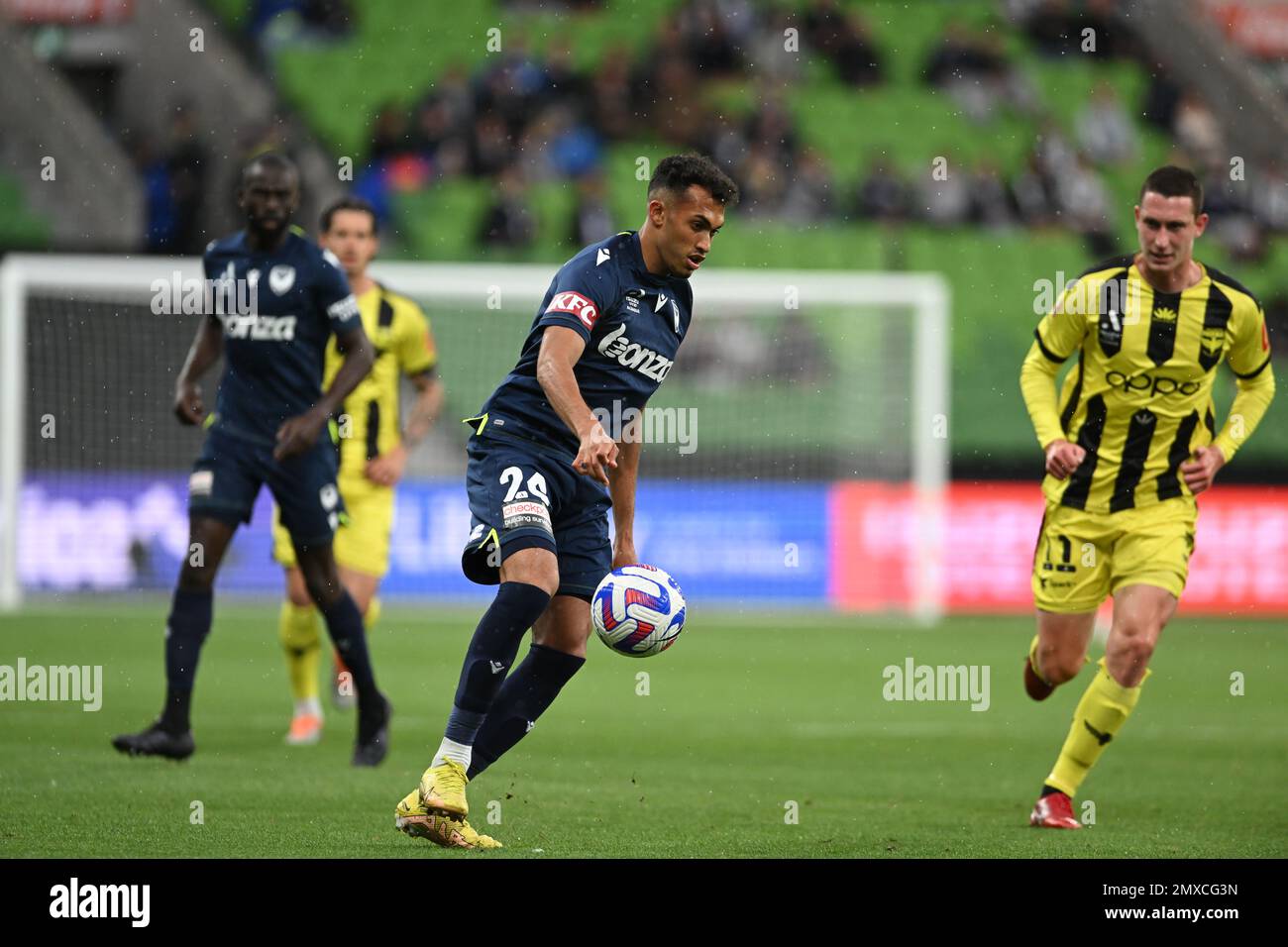 MELBOURNE, AUSTRALIA. 3 Feb 2023, Melbourne Victory v Wellington ...
