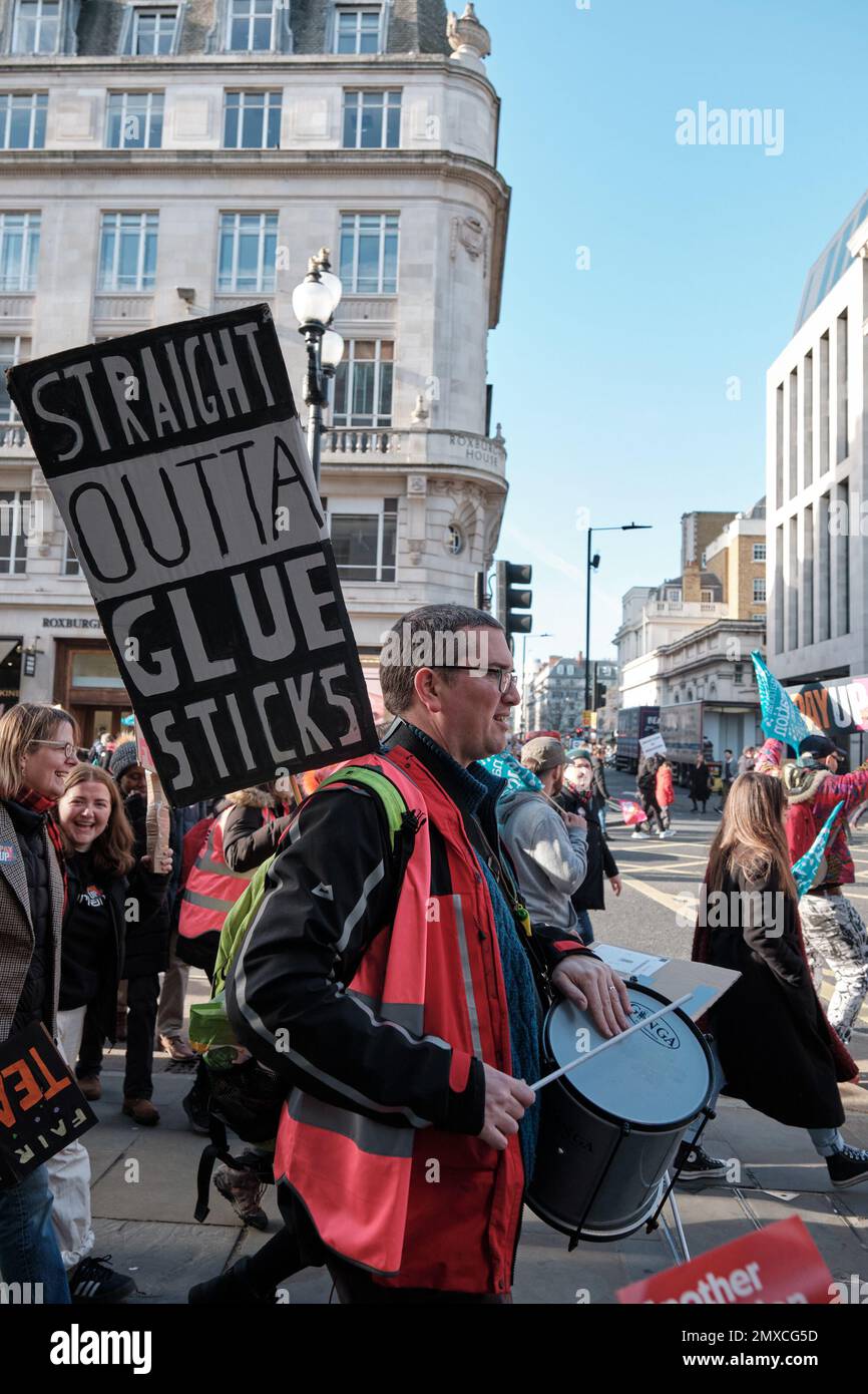 NEU, ASLEF & PCS go on strike after a lack of increase pay and to ...