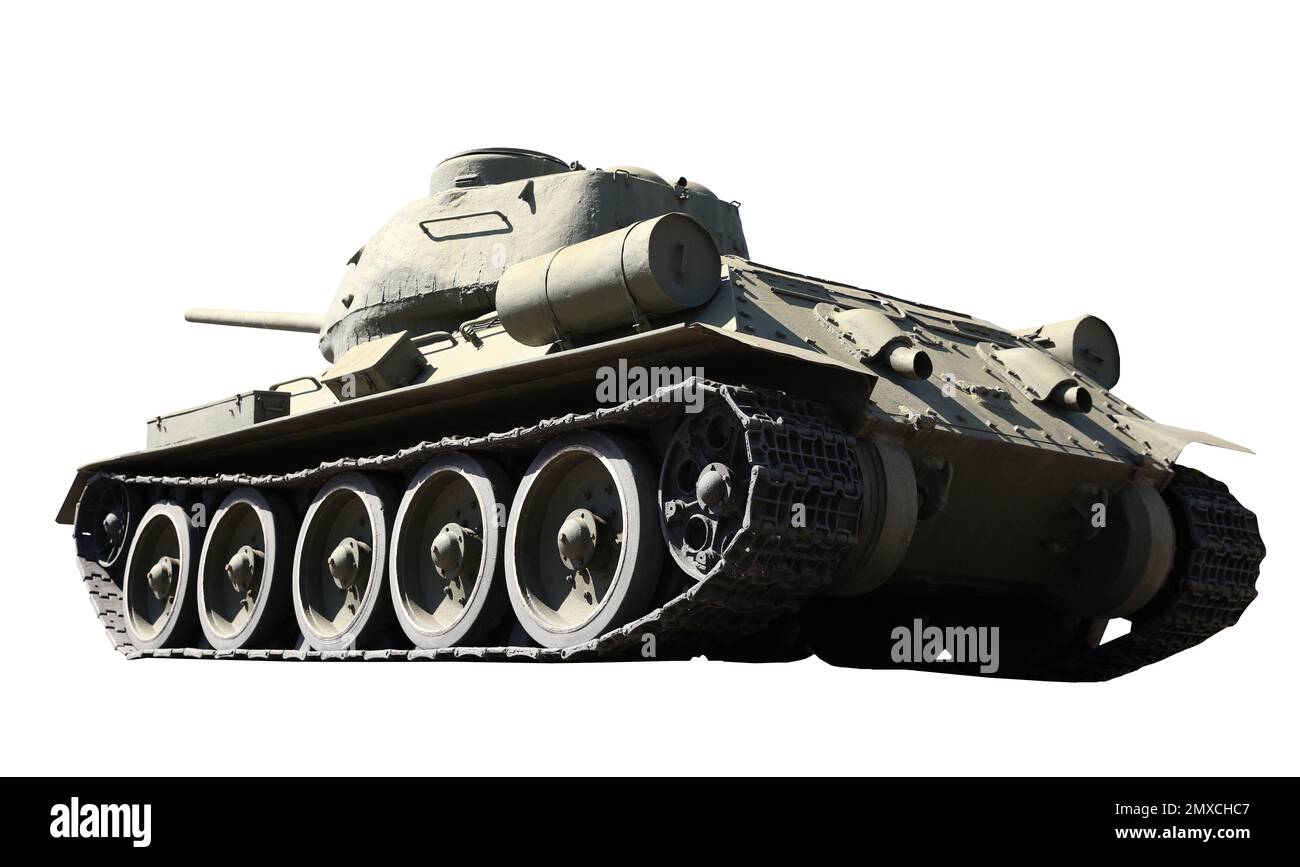 Russian t34 tank Cut Out Stock Images & Pictures - Alamy