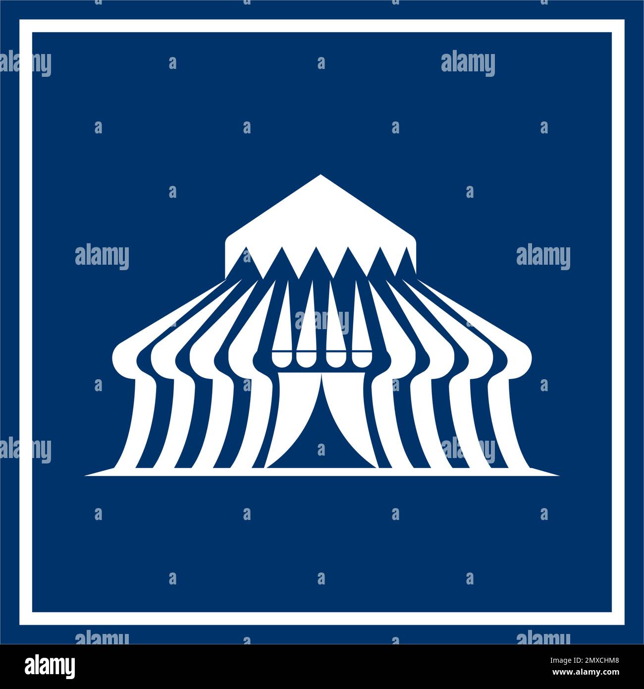 Tent icon vector illustration logo design Stock Vector Image & Art - Alamy