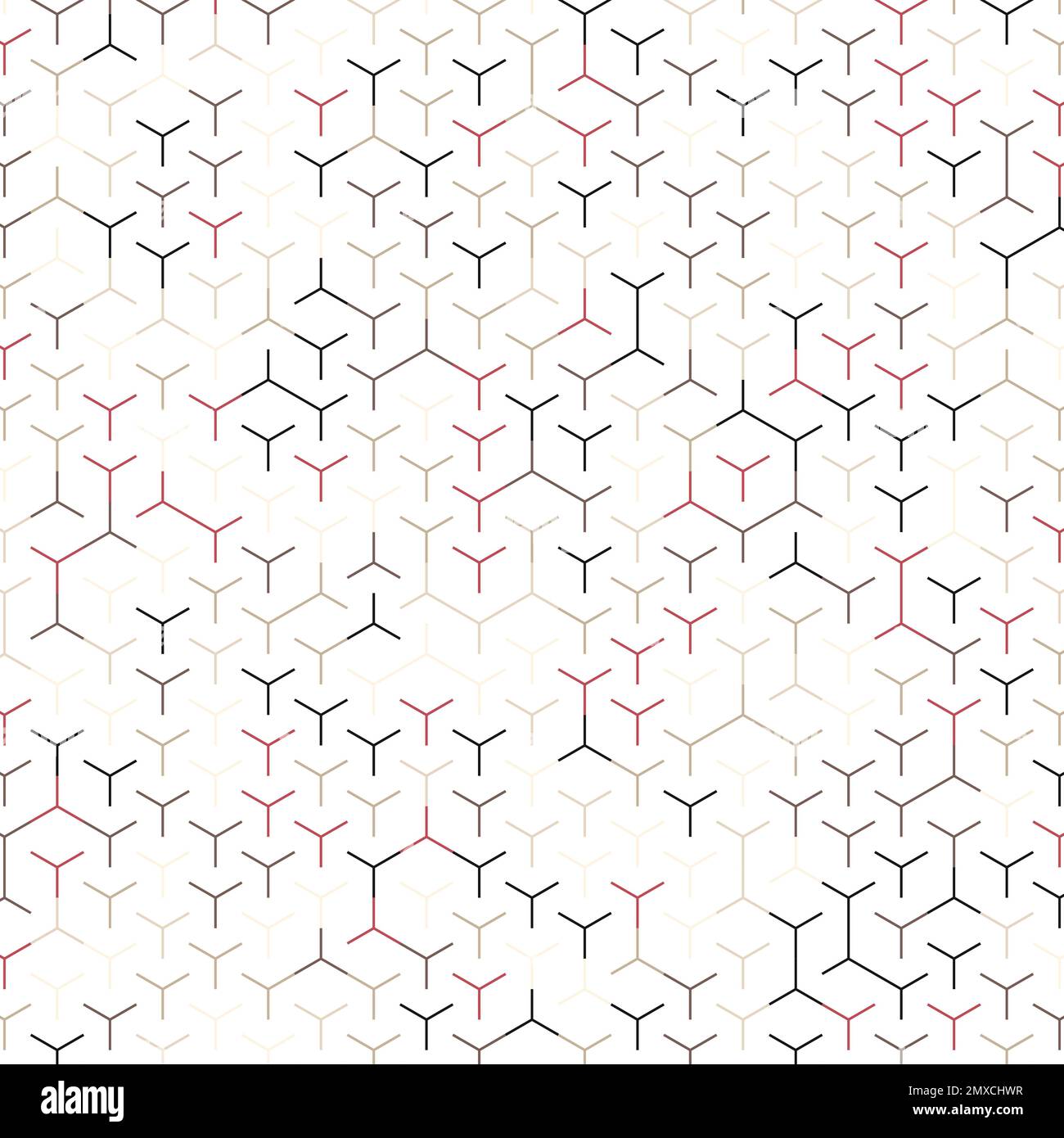 Hexagonal Maze generative pattern illustration Stock Vector Image & Art ...