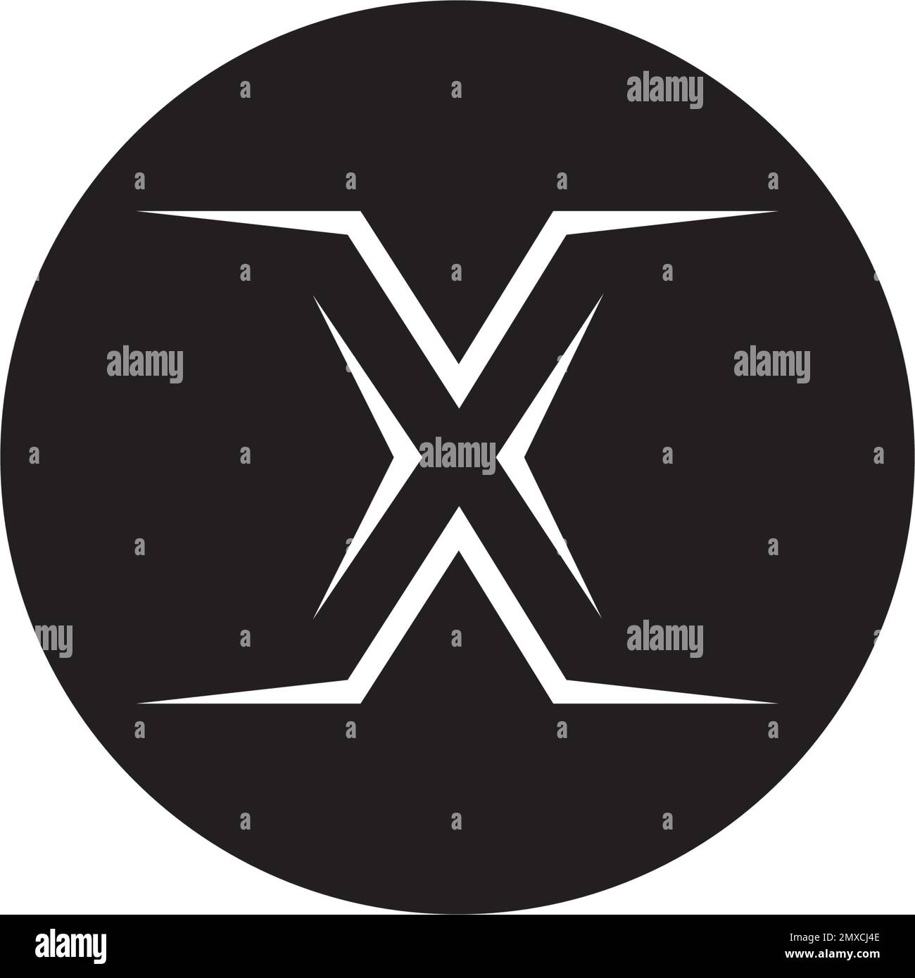 letter X logo vector illustration design template Stock Vector Image ...