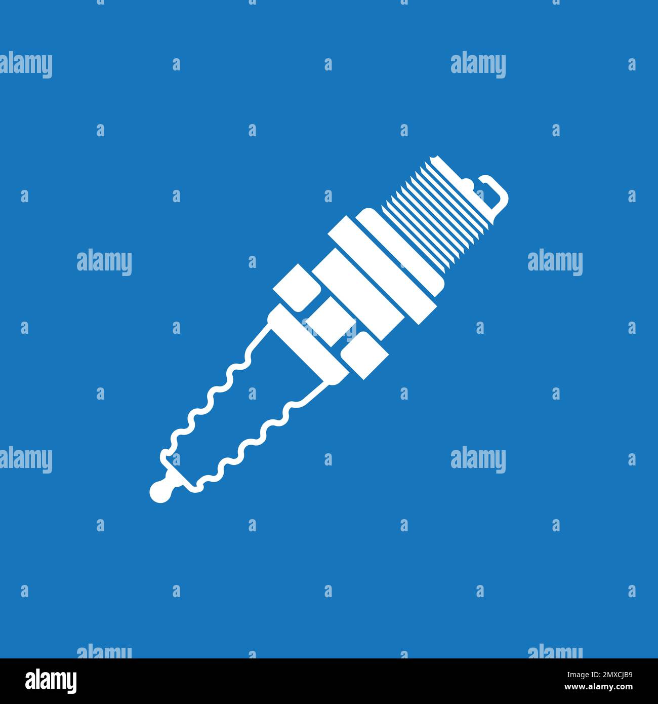spark plug icon. Vector concept illustration for design Stock Vector ...
