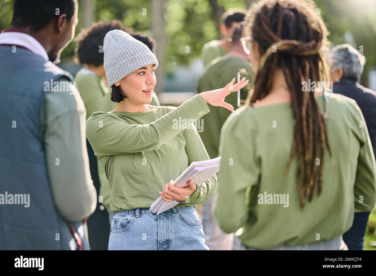 Volunteer schedule, community cleaning leader and charity service ...