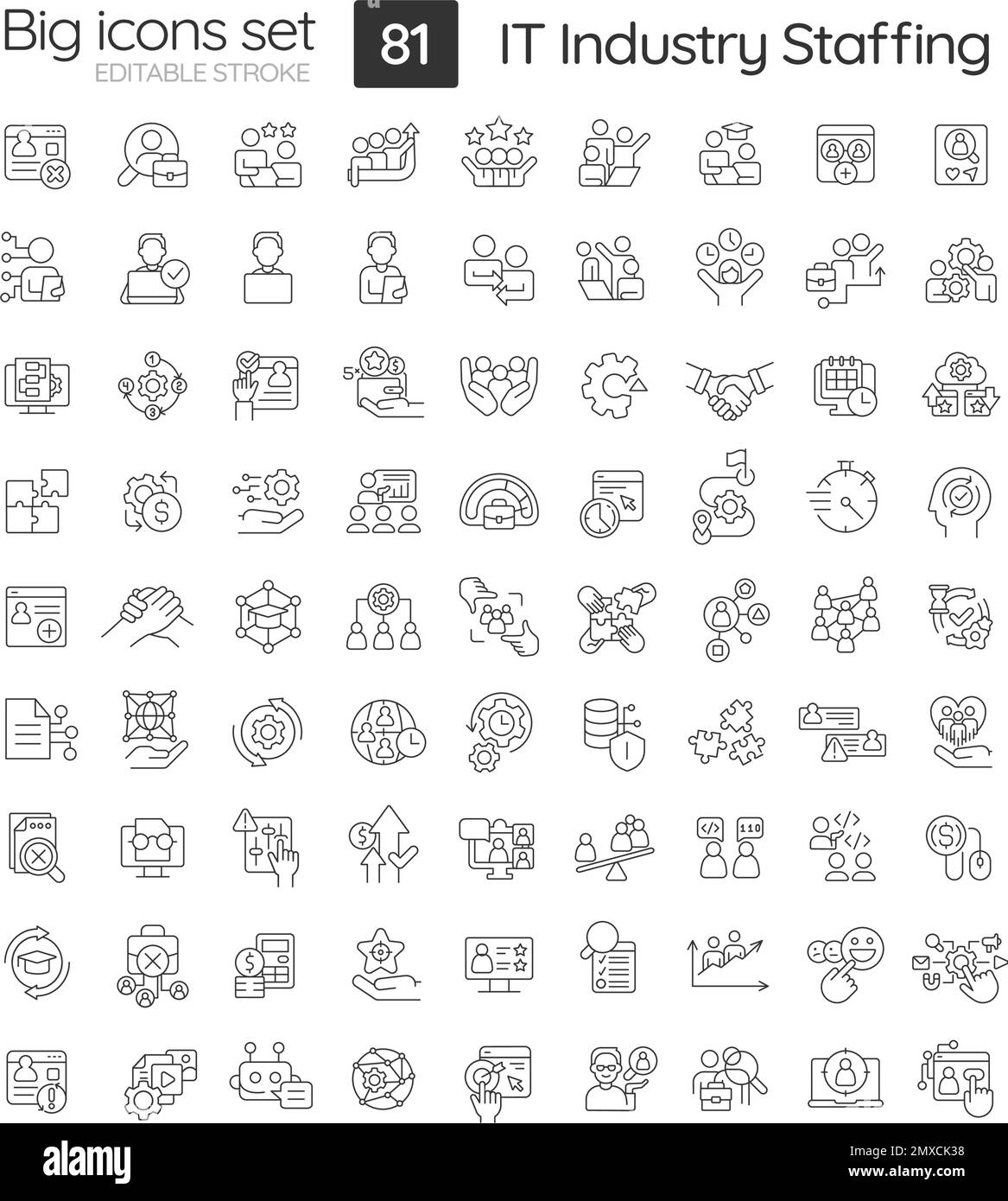 Staffing Cut Out Stock Images & Pictures - Alamy