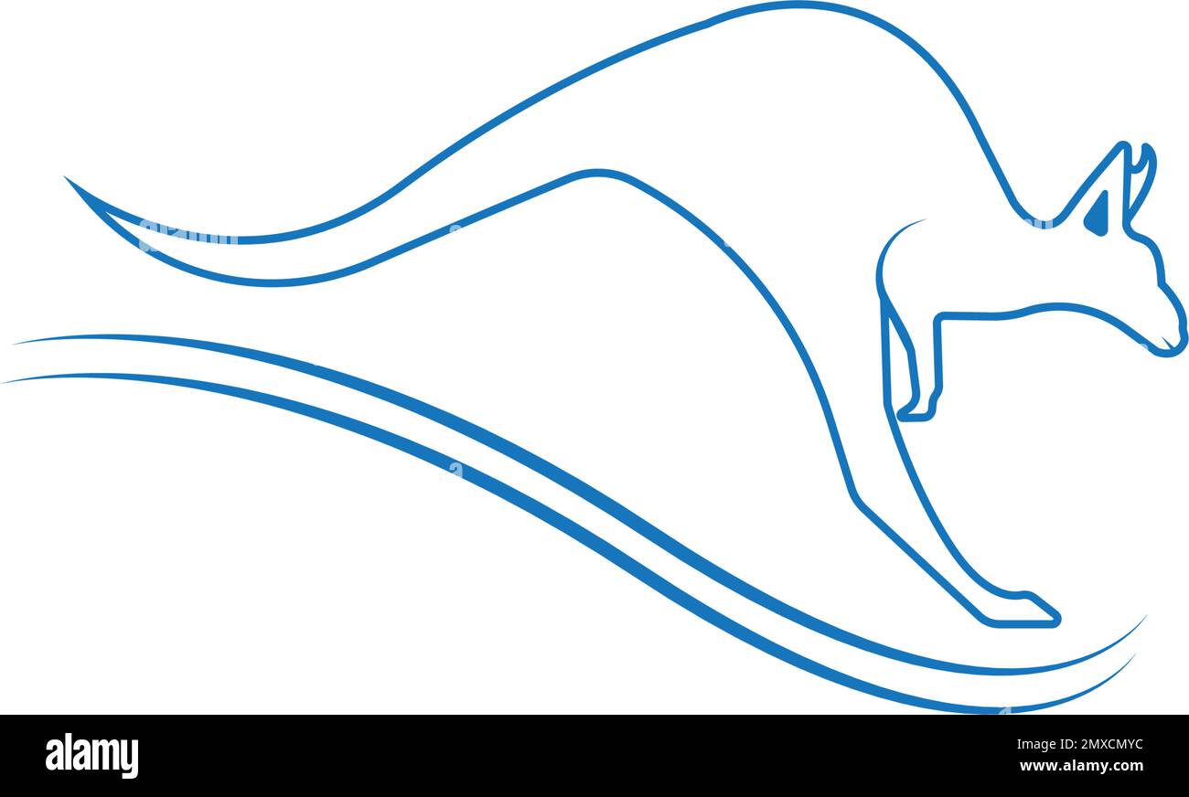 kangaroo icon illustration isolated vector sign symbol Stock Vector ...