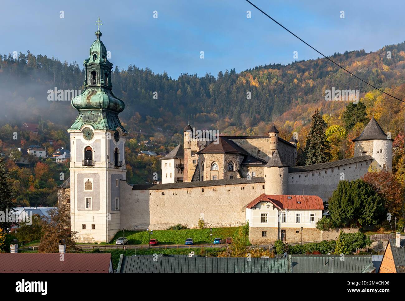 Old Castle, Starý zámok, Banska Stiavnica, Slovakia Stock Photo - Alamy
