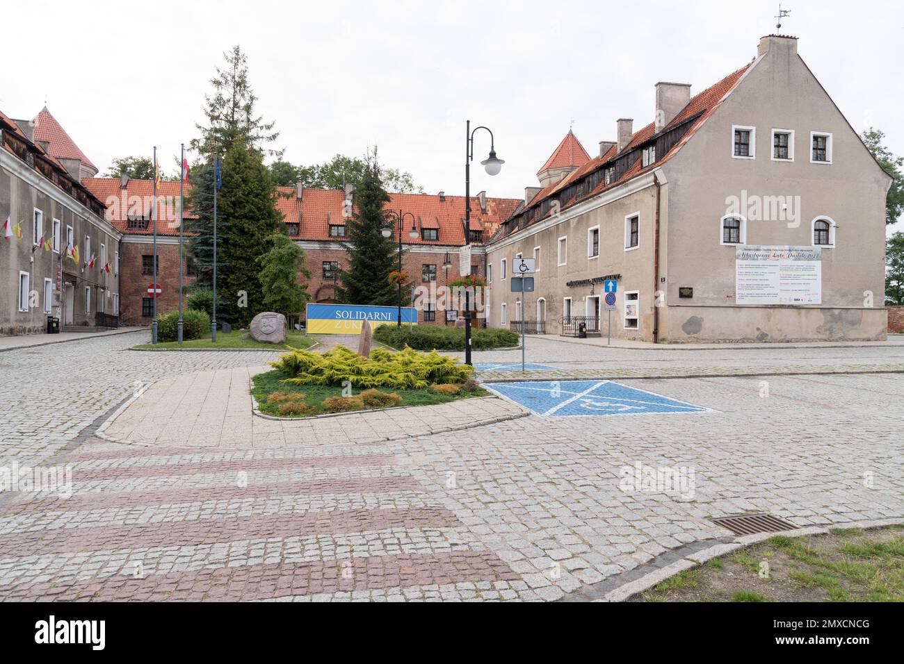 Gothic Teutonic Order castle in Paslek, Poland © Wojciech Strozyk ...