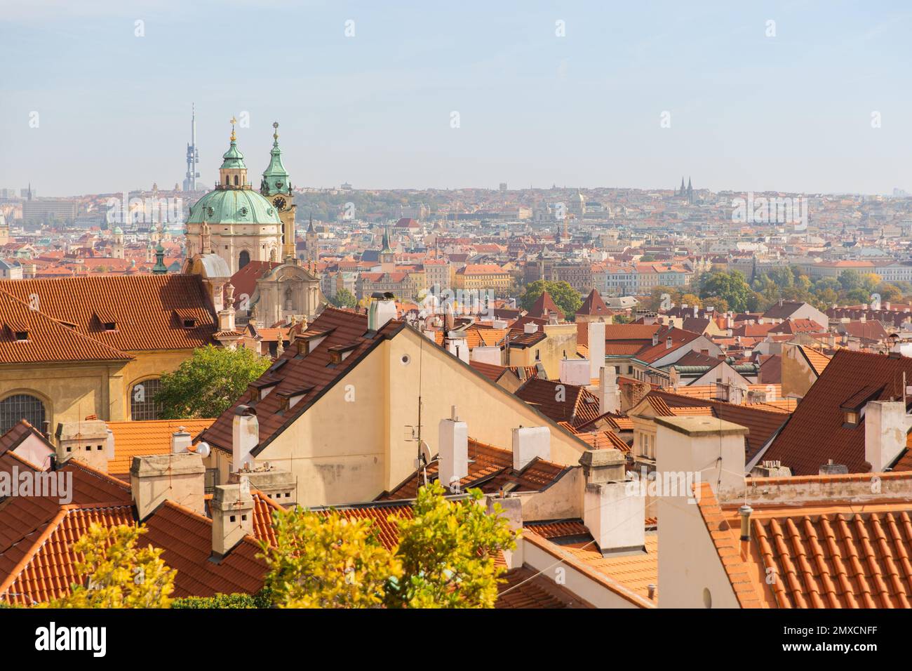 Old town of Prague, Czech Republic. Old buildings Stock Photo - Alamy