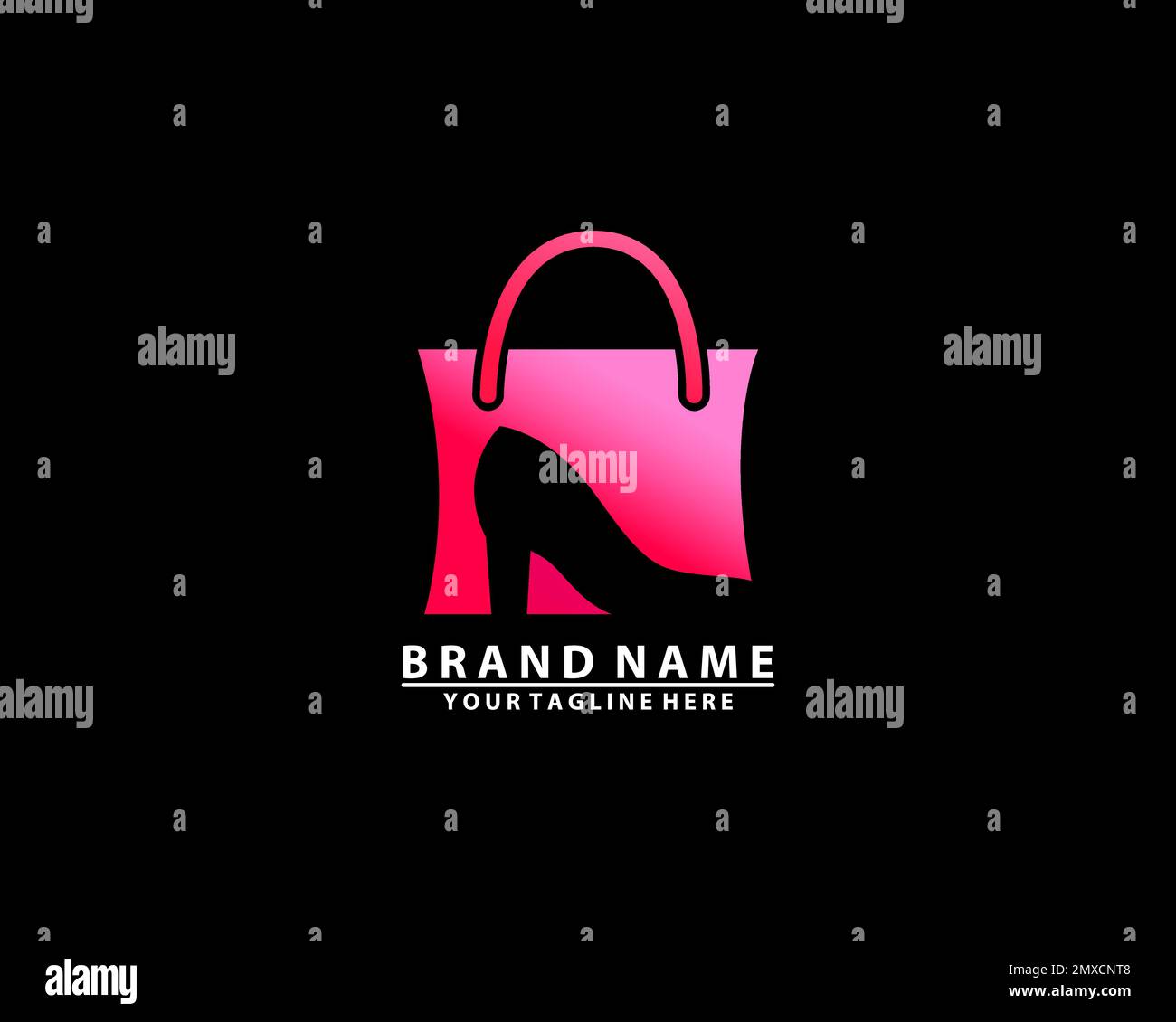 Girl shoes store Stock Vector Images - Alamy