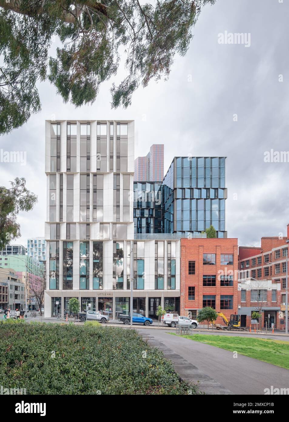 Melbourne, Victoria, Australia - Little Hall student housing building ...