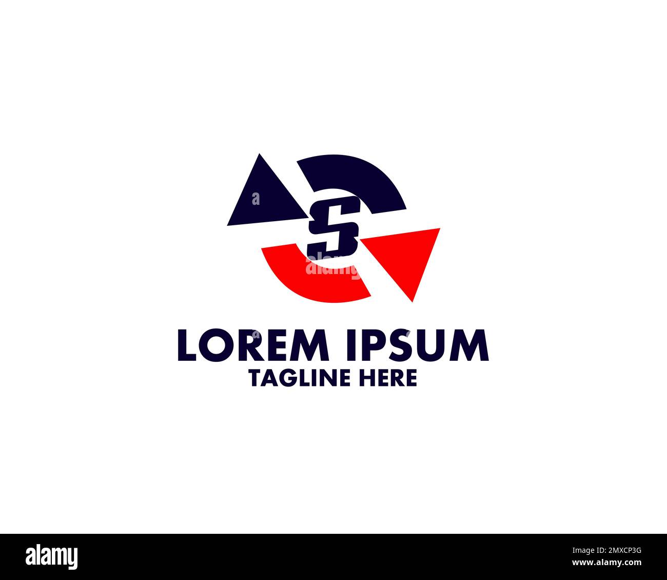 Initial S Logo. letter S with two arrow inside, Usable for Business and ...