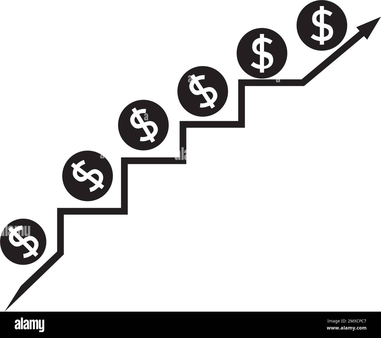 Income symbol Black and White Stock Photos & Images - Alamy