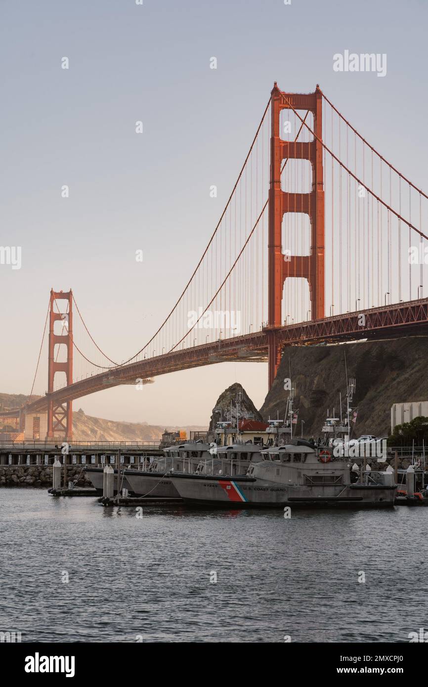 Golden gate bridge coast guard hi-res stock photography and images - Alamy