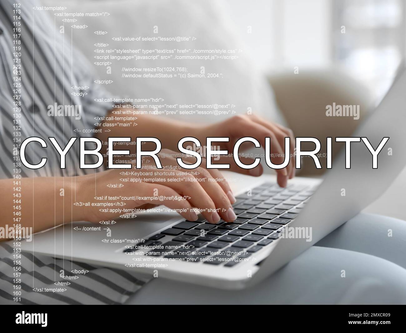 Female computer hacker sitting laptop hi-res stock photography and ...