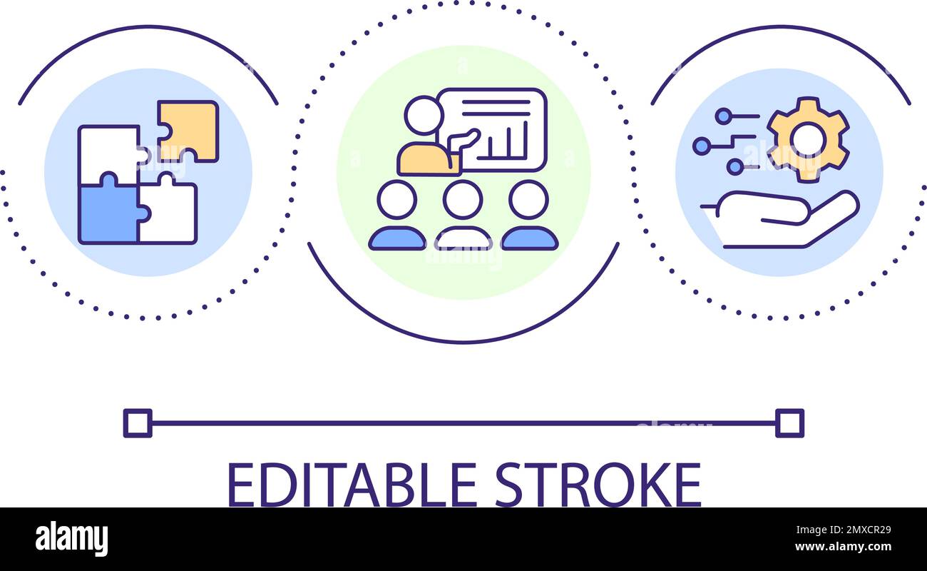 Training skills development improve Stock Vector Images - Alamy