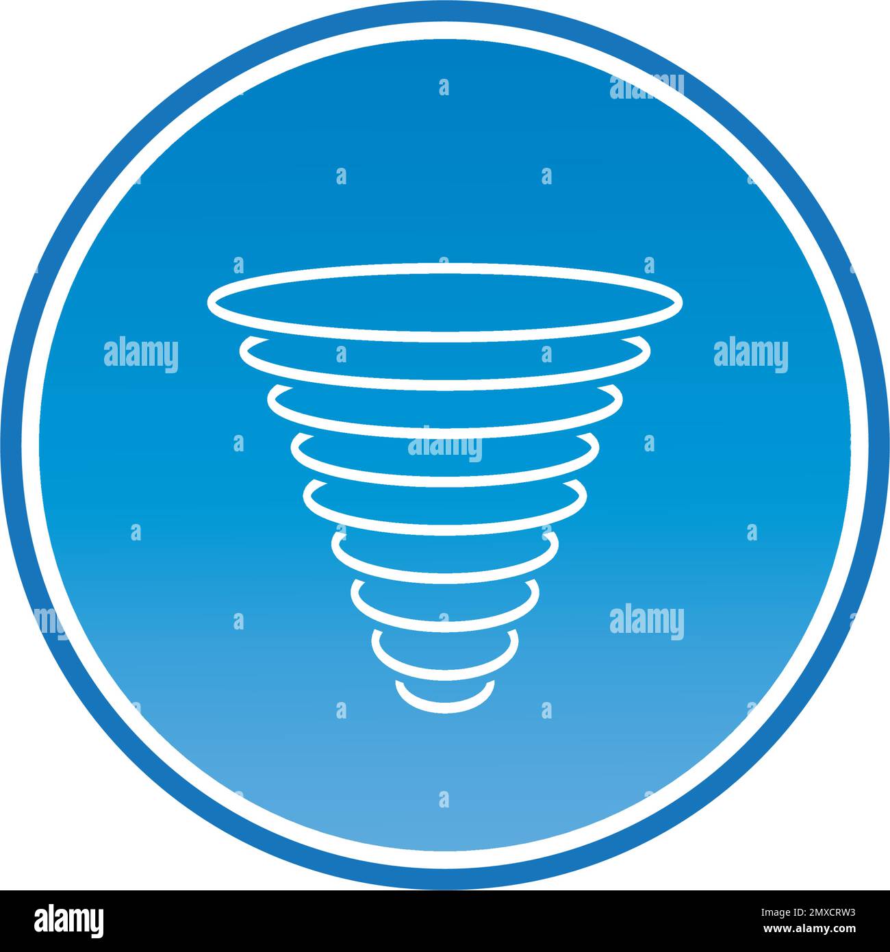 Tornado icon vector illustration logo design Stock Vector Image & Art ...